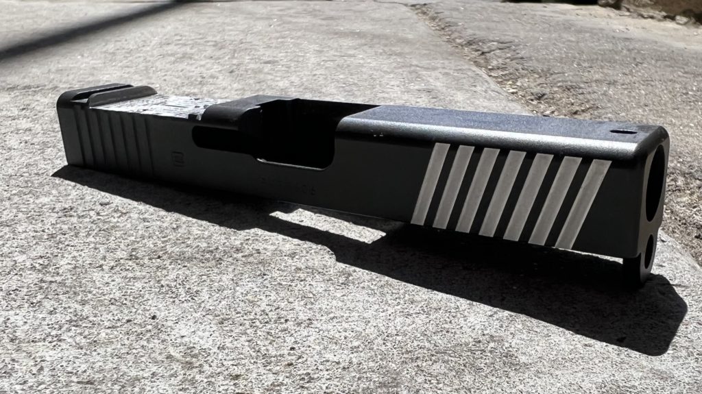 Angled Front Slide Serrations - Angel City Armory